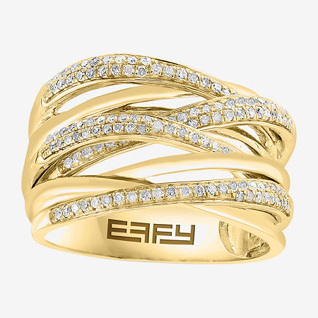 Click here for Womens Natural White Diamond 14K Gold Over Silver... prices