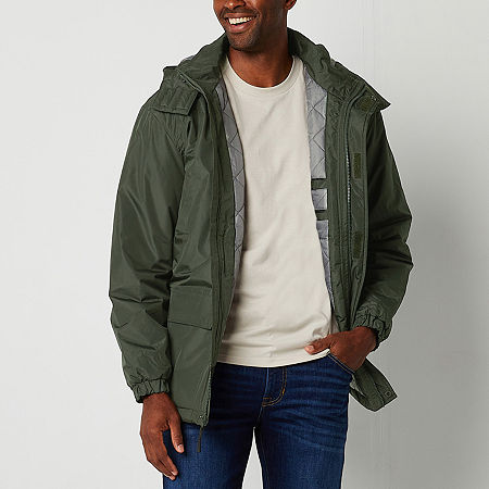 Click here for Victory Mens Hooded Midweight Big and Tall Overcoa... prices
