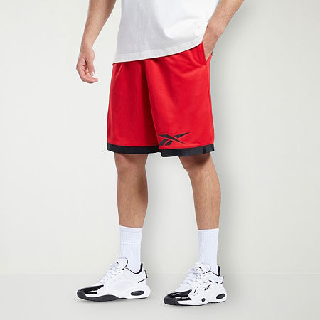 Click here for Reebok Mesh Mens 9 Basketball Short  Small  Red prices