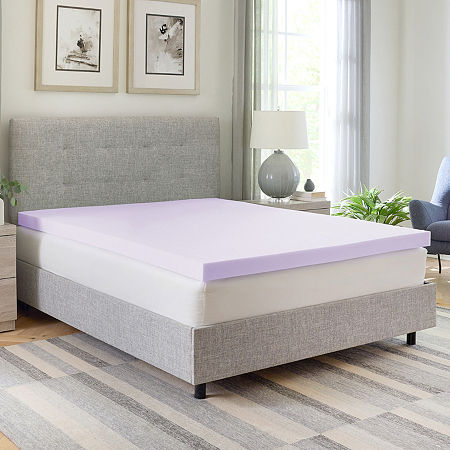 ProSleep 3 Lavender Infused Memory Foam Mattress Topper  Twin - Purple