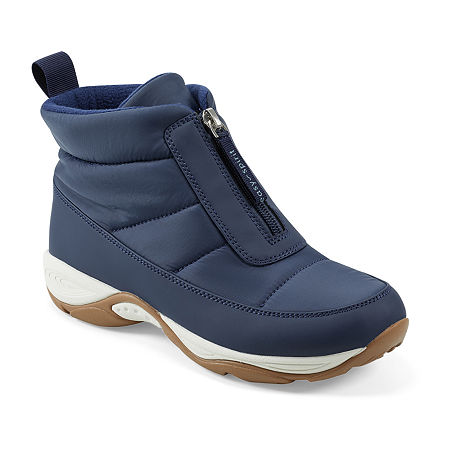Easy Spirit Womens Edele Cold Weather Casual Booties - Dark Blue