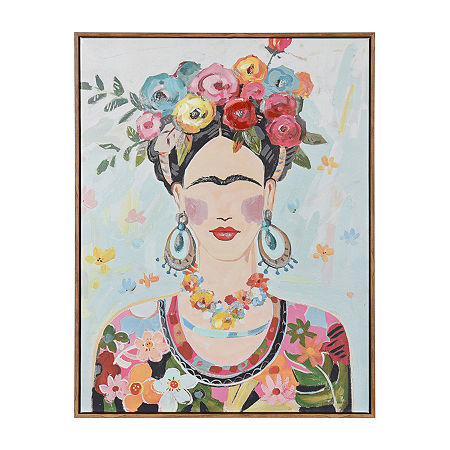 Click here for Stylecraft Boho Frida Portrait Framed Canvas Art... prices