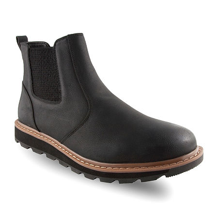Click here for Deer Stags Mens Jameson\N Flat Heel Chelsea Boots... prices
