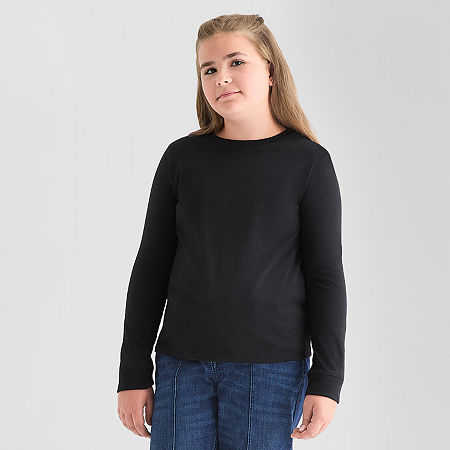 Click here for Thereabouts Little & Big Kid Girls Crew Neck Long... prices