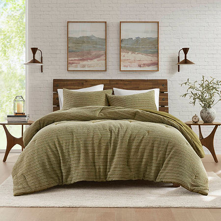 Click here for Woolrich Lyon Waffle Washed 3-Pc. Comforter Set  F... prices