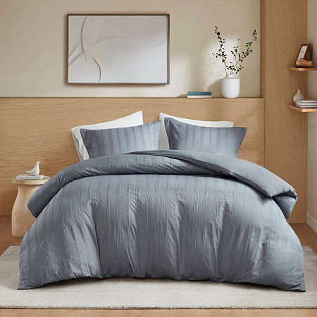 Click here for 510 Design 510 Design Logan Woven Striped Duvet Se... prices