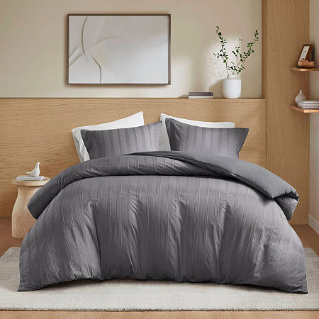 Click here for 510 Design 510 Design Logan Woven Striped Duvet Se... prices