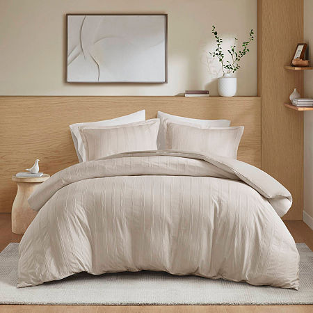 Click here for 510 Design 510 Design Logan Woven Striped Duvet Se... prices