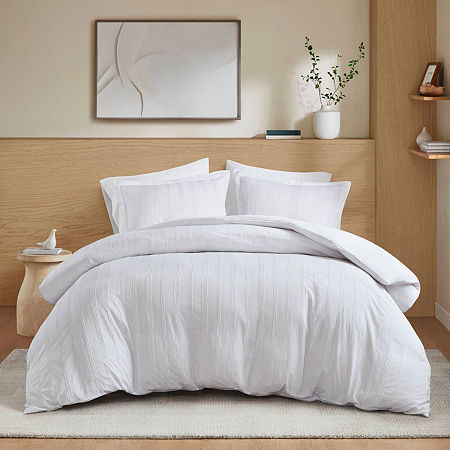 Click here for 510 Design 510 Design Logan Woven Striped Duvet Se... prices