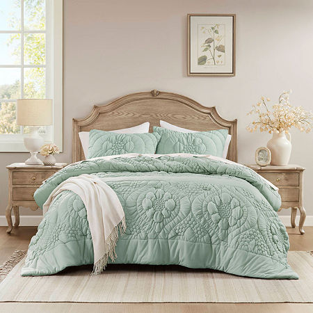 Click here for Madison Park Elise Floral 3-Pc. Comforter Set  Ful... prices
