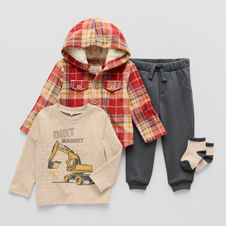 Click here for Little Stitch Baby Boys 3-pc. Pant Set  24 Months... prices