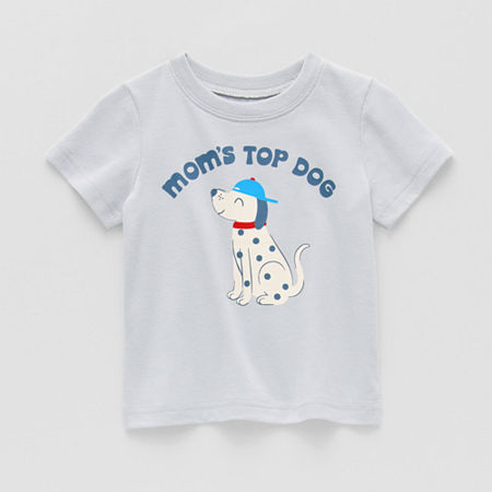 Click here for Okie Dokie Baby Boys Round Neck Short Sleeve Regul... prices