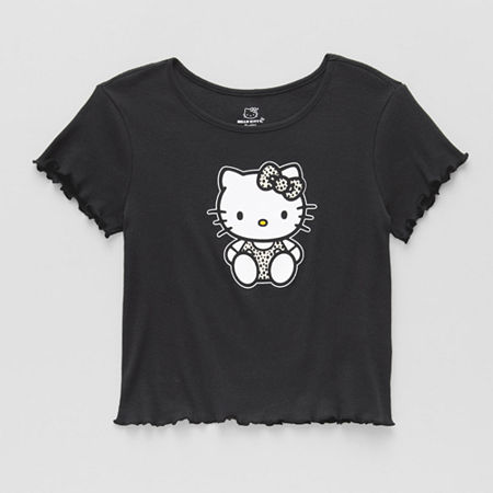 Click here for Little & Big Kid Girls Round Neck Short Sleeve Reg... prices