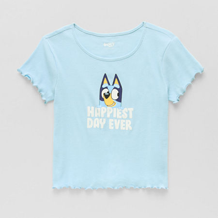 Click here for Little & Big Kid Girls Round Neck Short Sleeve Reg... prices