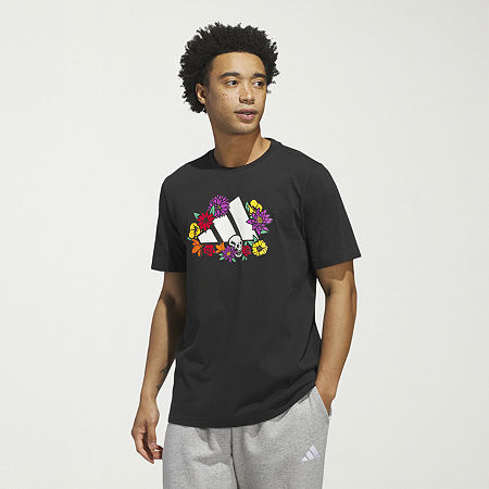 Click here for adidas Mens Crew Neck Short Sleeve Regular Fit Gra... prices