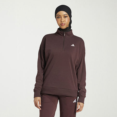 Click here for adidas Womens Mock Neck Long Sleeve Active Quarter... prices
