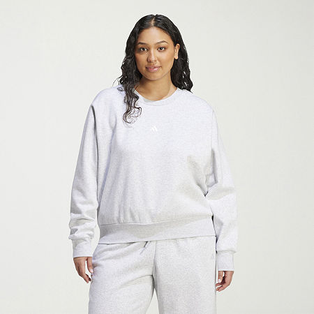 Click here for adidas Plus Size Essentials Small-Logo Fleece Swea... prices