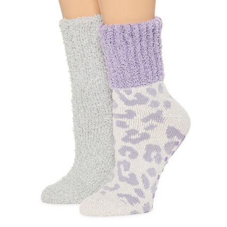 Click here for Cozy Crew Womens Multi-Pack 2 Pair Slipper Socks... prices