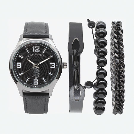 Click here for U.S. Polo Assn. Mens Black Strap Watch Usc20247jc... prices