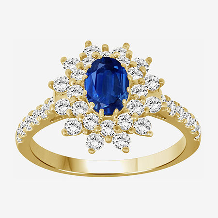 Click here for Womens 3 3/4 CT. T.W. Genuine Blue Sapphire 10K Go... prices