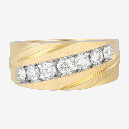 Click here for (F  Vs2) Mens 10MM 1 CT. T.W. Lab Grown White Diam... prices