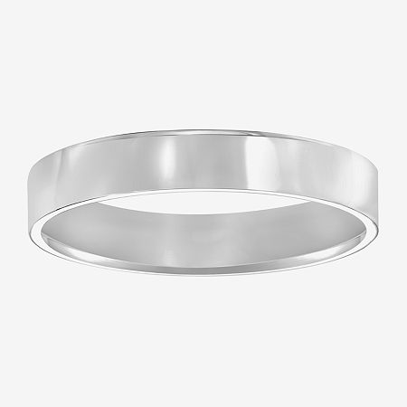Click here for Womens 4MM 14K White Gold Wedding Band  7  White prices