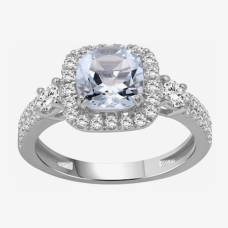 Click here for Womens 3 1/2 CT. T.W Genuine Blue Aquamarine 10K W... prices