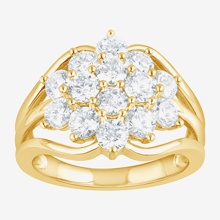 Click here for Diamond Blossom (F  Si2) Womens 3 CT. T.W. Lab Gro... prices