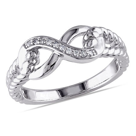 Click here for Womens Diamond Accent Natural White Diamond Sterli... prices