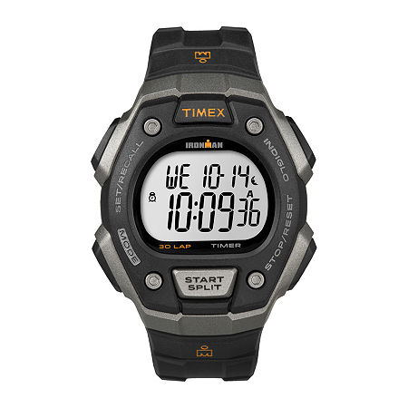 Click here for Timex Ironman Mens Black Bezel Black Resin Strap 3... prices