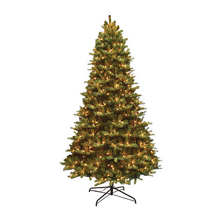 Click here for 4 1/2 Foot Pre-Lit Fir Christmas Tree  One Size  G... prices