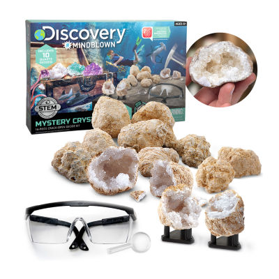 Discovery™ #Mindblown Geode Crystal Excavation Kit 1012250, Color ...