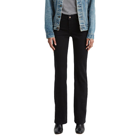 Click here for Levis Womens Mid Rise Classic Bootcut Jean  4  Bla... prices