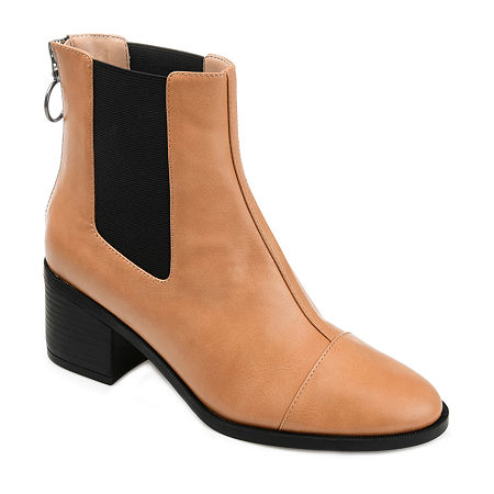 Click here for Journee Collection Womens Nigella Stacked Heel Boo... prices