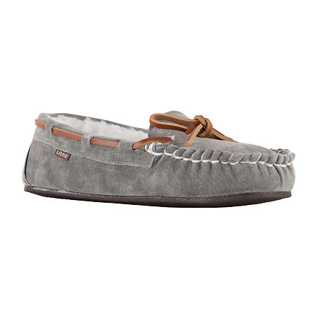 Click here for Lamo Womens Memory Foam Slip-On Slippers  7  Gray prices