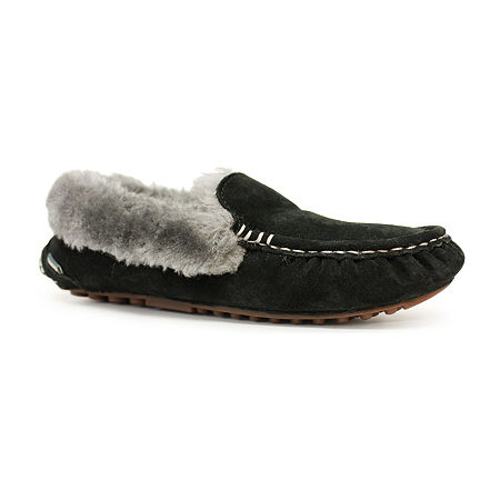 Click here for Lamo Womens Slip-On Slippers  9  Black prices