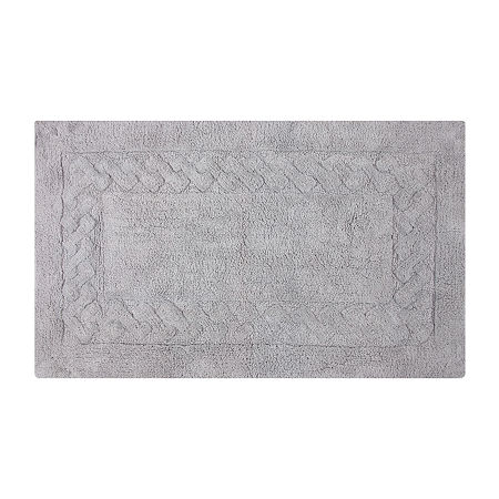 Click here for Knightsbridge Chain Bath Rug  One Size  Silver prices