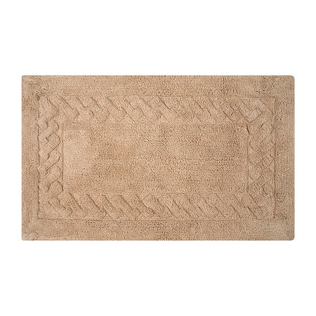Click here for Knightsbridge Chain Bath Rug  One Size  White prices