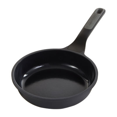 BergHOFF Leo Stone+ Ceramic 8" Non-Stick Frying Pan, Color: Black ...