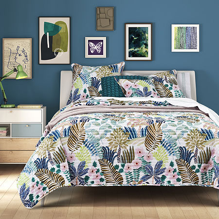 Click here for J by J Queen Bold Rainforest 2-Pc. Quilt Set  Twin... prices