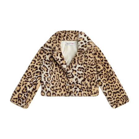 Click here for Knit Works Cheetah Toddler Girls Faux Fur Midweigh... prices