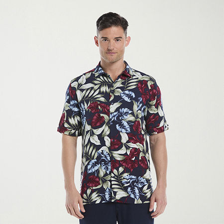 Click here for Cubavera Mens Floral Print Short Sleeve Shirt - Dr... prices