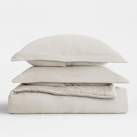 Ienjoy Home Cloud Weave Gauze 3-Pc. Comforter Set  King/ California King - Dune