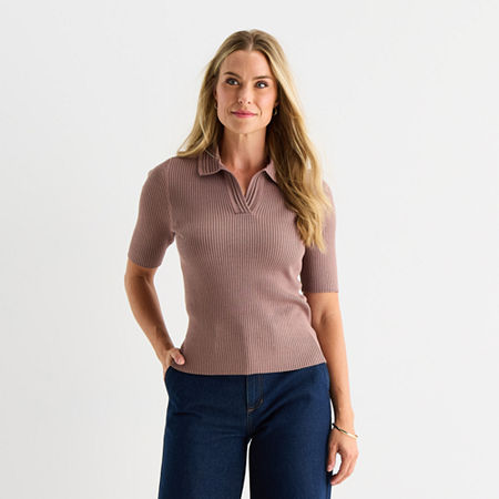 Click here for Liz Claiborne Womens Elbow Sleeve Layered Sweater... prices