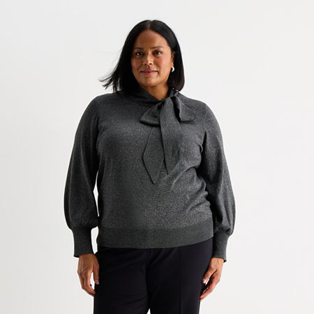 Click here for Liz Claiborne Plus Womens Long Sleeve Pullover Swe... prices