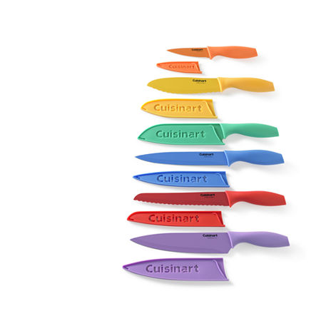 Click here for Cuisinart Advantage 12 Pc Colored Knife Set  One S... prices