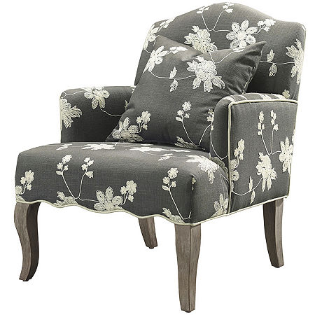Click here for Floral Armchair  One Size  Black prices
