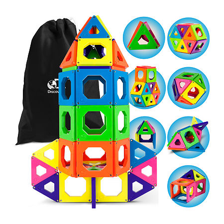 Click here for Discovery Kids Magnetic Tiles Set  with 12 Triangl... prices