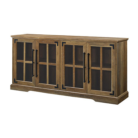 Click here for Walker Edison Farmhouse TV Stand  One Size  Brown prices