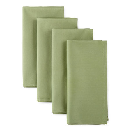 Click here for Homewear Mekia 4-pc. Napkins  One Size  Green prices